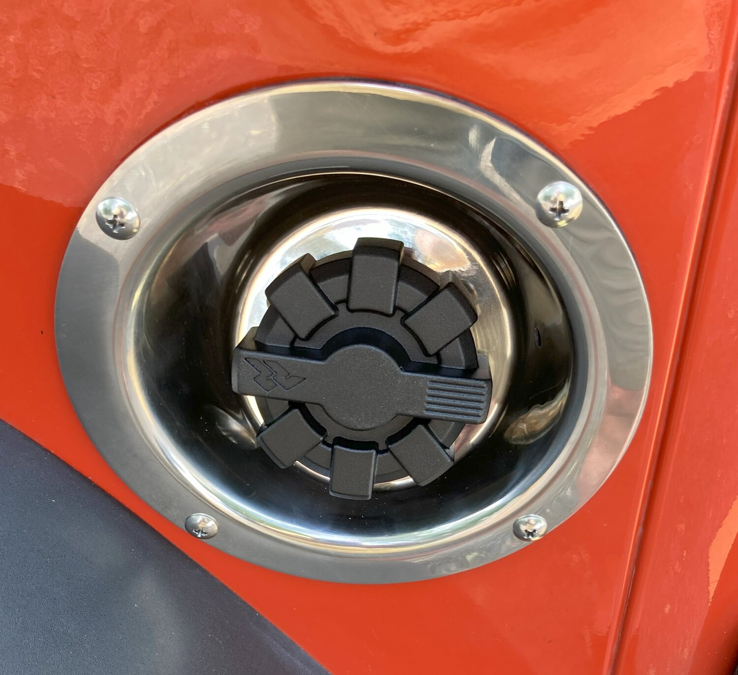 Rugged Ridge Aluminum Elite Fuel Cap for 01-18 Jeep Wrangler TJ & JK ...