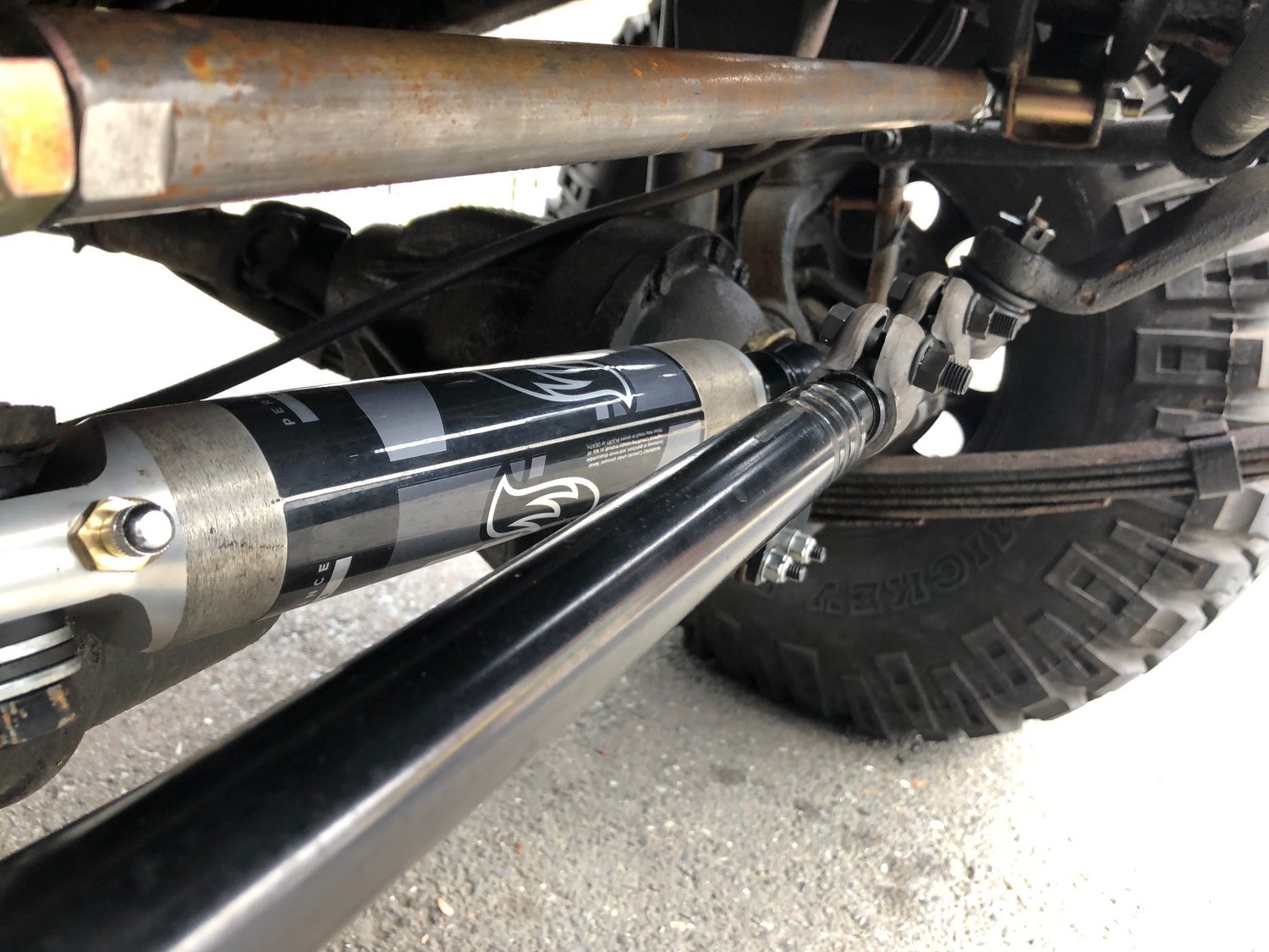 Mountain Off-Road WTB100 Front DoubleJointed Trac Bar for 87-95 Jeep ...