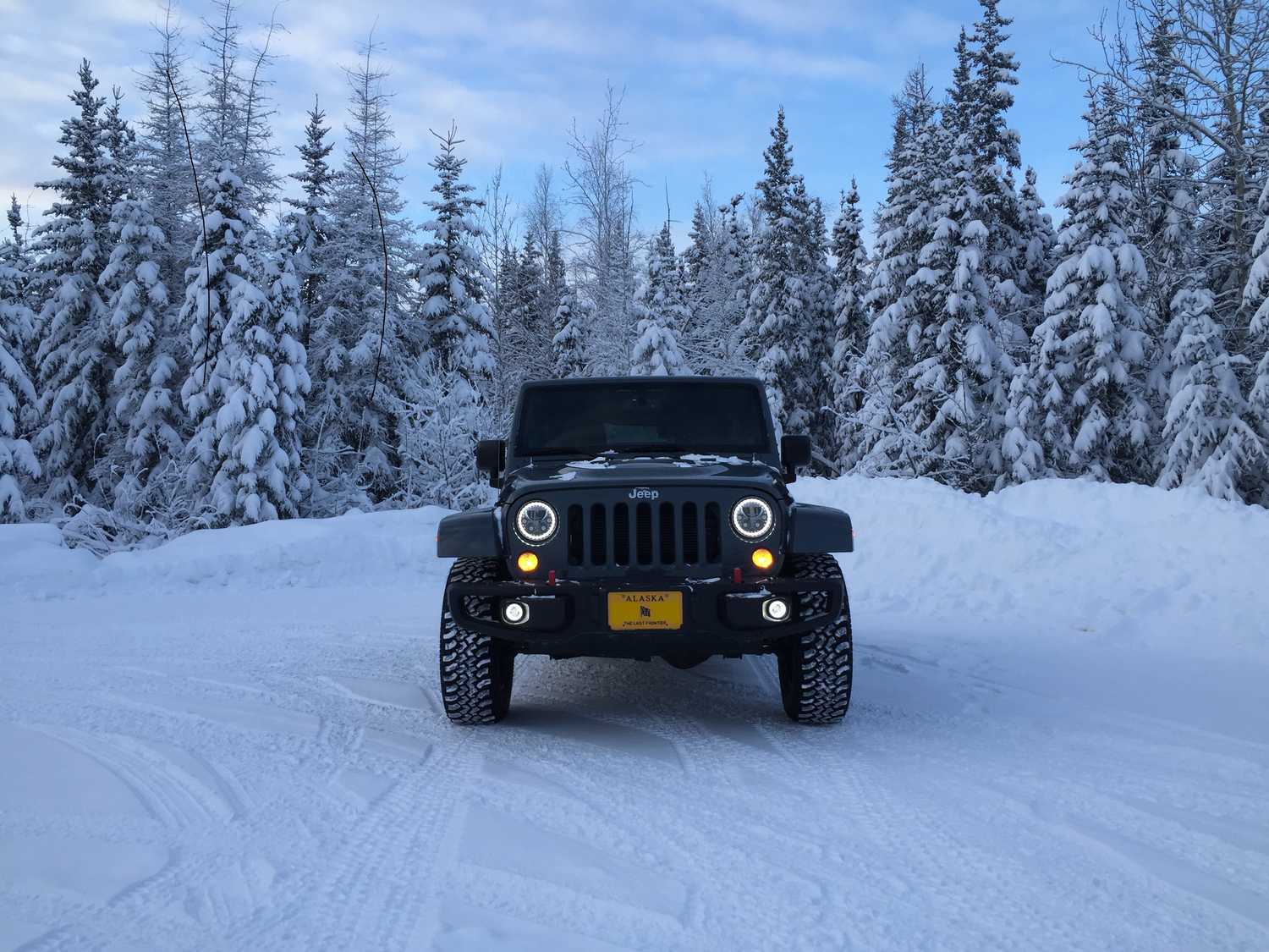 Vision X Vortex Halo LED Headlight Pair for 07-18 Jeep Wrangler JK ...