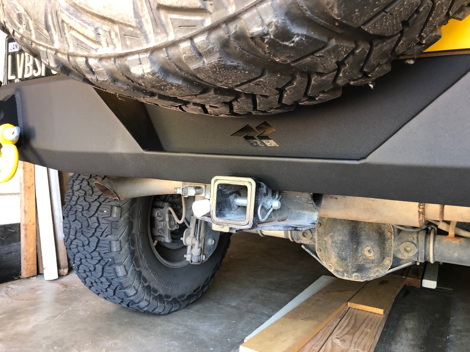 Rugged Ridge 11540.34 HD Rear Bumper for 07-18 Jeep Wrangler JK | Quadratec