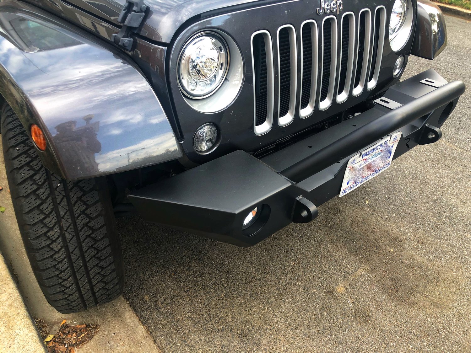 Rampage Products 99306 Rock Rage Front Bumper for 07-23 Jeep Wrangler ...