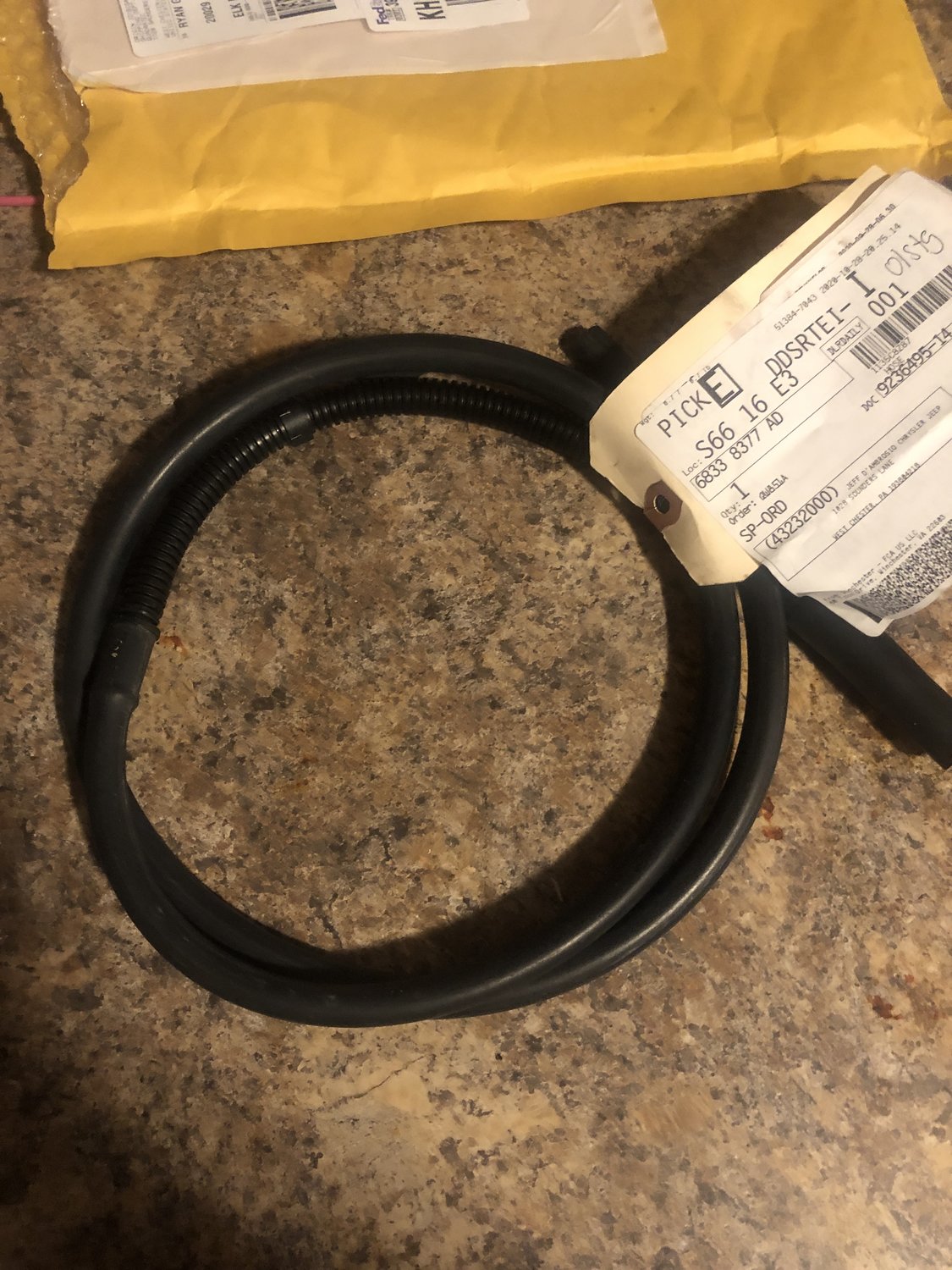 Mopar Rear Brake Hose for 2020 Jeep Gladiator JT | Quadratec