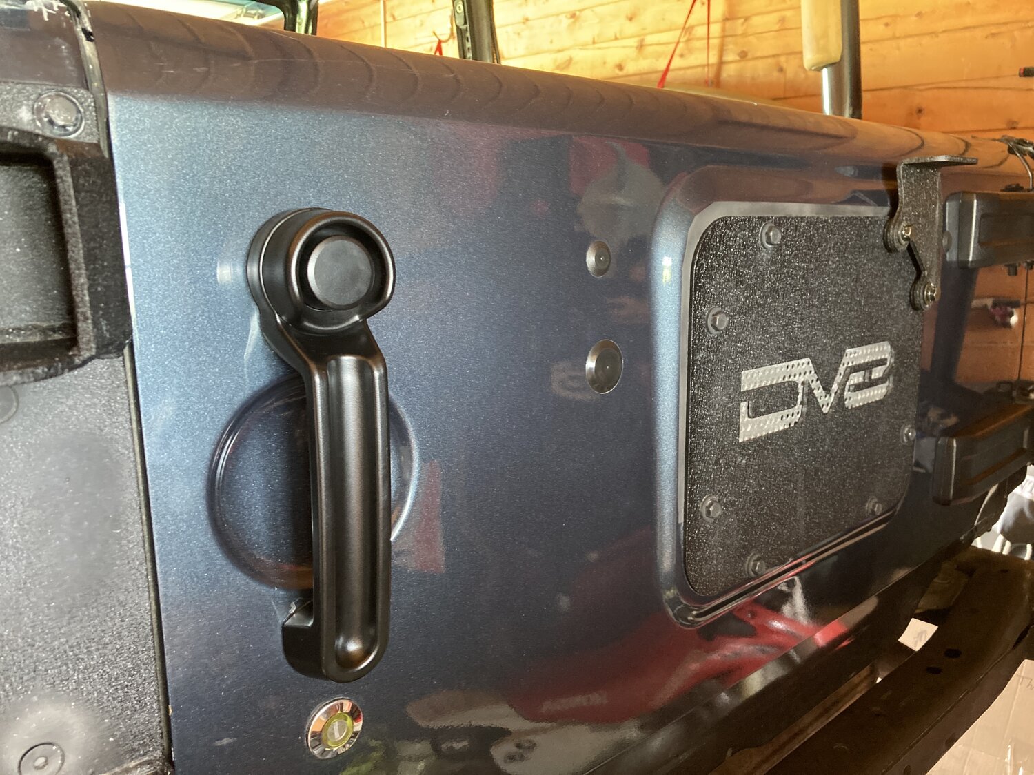 OMIX 12040.15 Outer Tailgate Handle for 07-18 Jeep Wrangler JK | Quadratec