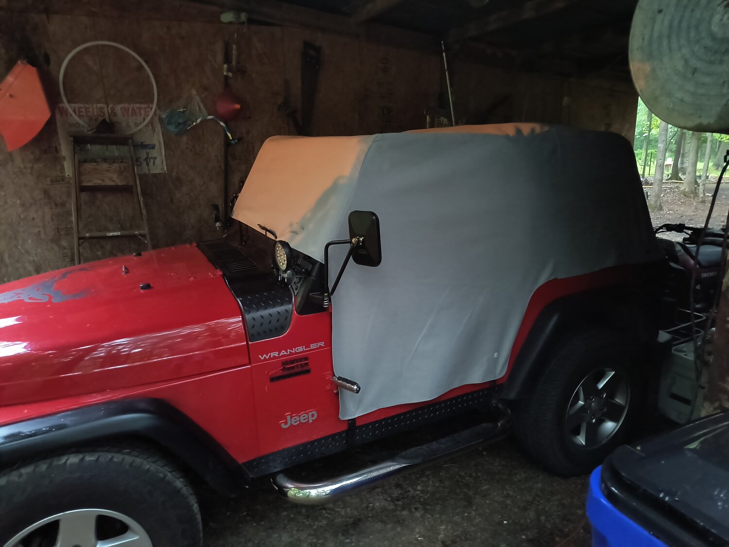 TACTIK Multi-Layer Cab Cover with Door Flaps for 92-06 Jeep Wrangler YJ ...