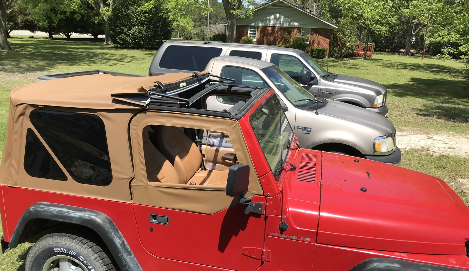 Bestop Supertop NX Soft Top with Upper Doors and Tinted Windows for 97 ...