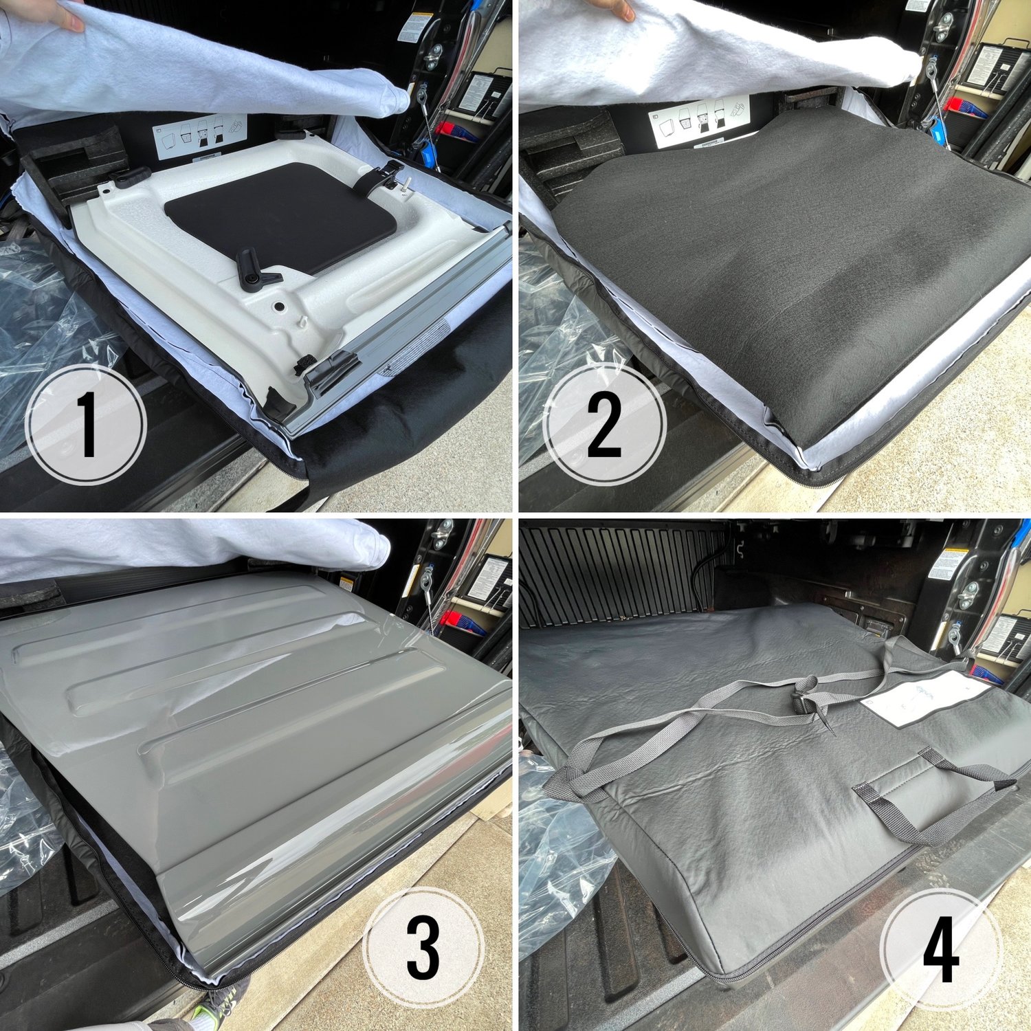 Mopar 68297726AE Freedom Panel Storage Bag for 18-24 Jeep Wrangler JL ...