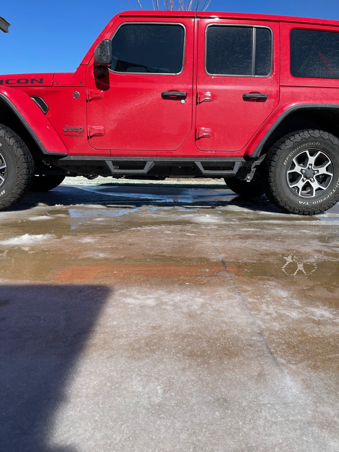 Rough Country 90769A Contoured Drop Steps for 18-20 Jeep Wrangler JL ...