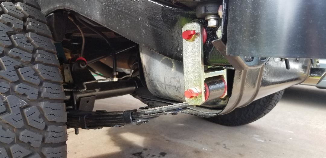 Warrior Products 0" Lift Rear Leaf Spring Shackle Kit for 87-95 Jeep ...