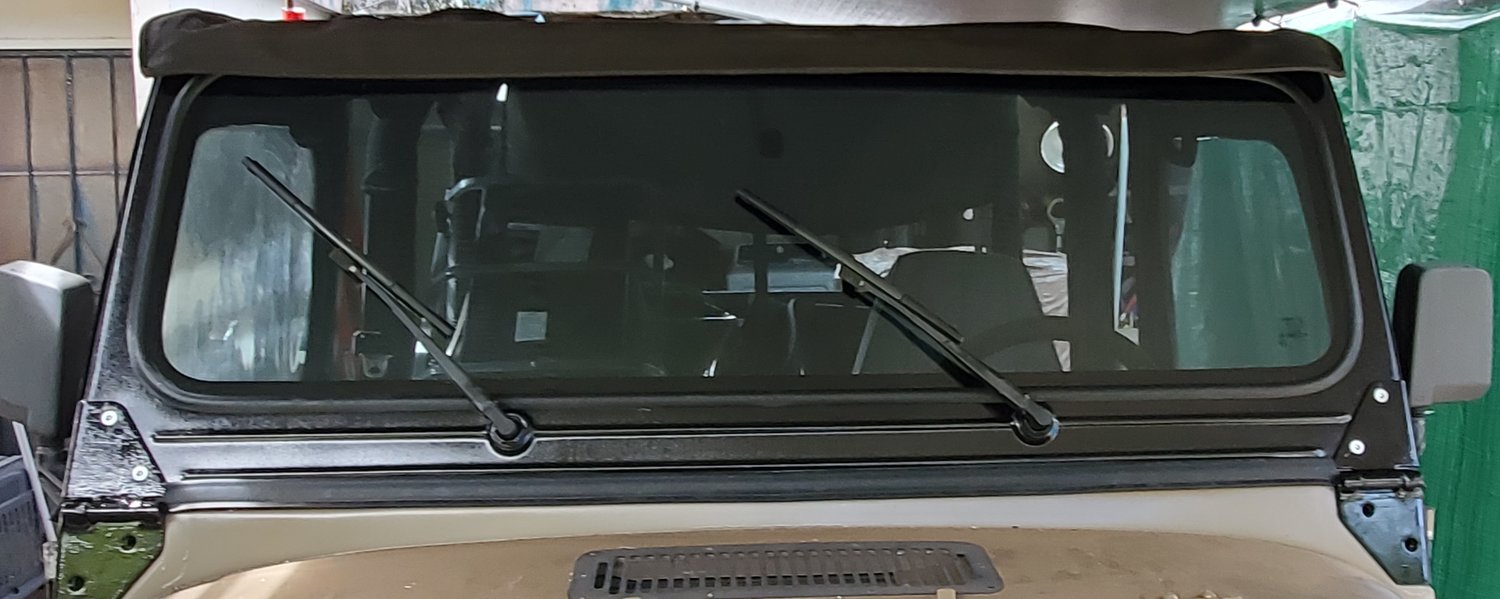 Key Parts 0480-011 Steel Windshield Frame for 87-95 Jeep Wrangler YJ ...