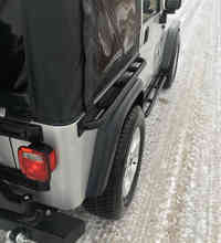 Body Armor Tub Rails for 97-06 Jeep Wrangler TJ | Quadratec