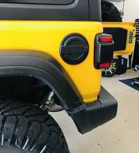 Mopar 82215123 Black Fuel Door for 18-22 Jeep Wrangler JL | Quadratec