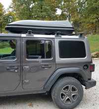 Rhino-Rack Vortex 3-Bar Backbone Roof Rack for 18-20 Jeep Wrangler JL ...
