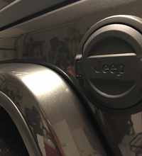 Mopar 82215123 Black Fuel Door for 18-22 Jeep Wrangler JL | Quadratec