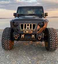 Fab Fours Front Grumper - Wrangler Bumper and Grill | Quadratec