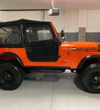 Kentrol Stainless Steel Side Rocker Guards for 76-86 Jeep CJ7 in ...