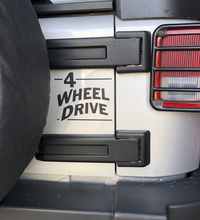 Quadratec Premium Vinyl 4 Wheel Drive Decal | Quadratec