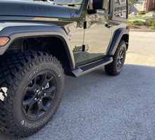 Mopar 82215145AB Production Style Side Steps for 18-24 Jeep Wrangler JL ...