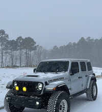 Mopar 82215729 Winch Guard Light Mounting Bracket for 18-24 Jeep ...