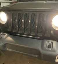 Mopar 6BU41RXFAC Front Bumper Cover for 18-24 Jeep Wrangler JL ...