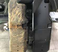 Mopar 52059743AJ Fuel Tank Skid Plate for 07-18 Jeep Wrangler JK 2 Door ...