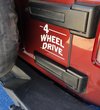 Quadratec Premium Vinyl 4 Wheel Drive Decal | Quadratec