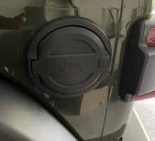 Mopar 82215123 Black Fuel Door for 18-22 Jeep Wrangler JL | Quadratec