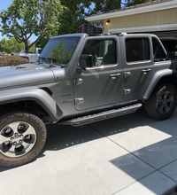 Westin 42-6025 Triple Tube Rock Rails 18-24 Jeep Wrangler JL Unlimited ...