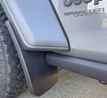 Mopar 82215332AC Front Molded Splash Guards for 18-24 Jeep Wrangler JL ...