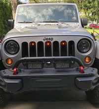 Quadratec Pre-Runner LED Light Bar Kit for 07-18 Jeep Wrangler JK ...