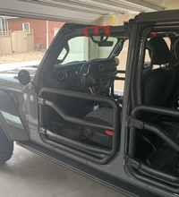 Mopar 77072498AC Front and Rear Tube Doors for 18-24 Jeep Wrangler JL ...