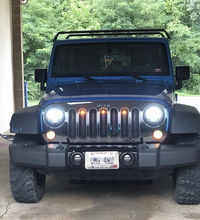 Quadratec Pre-Runner LED Light Bar Kit for 07-18 Jeep Wrangler JK ...