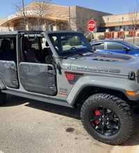 Mopar 77072498AC Front and Rear Tube Doors for 18-24 Jeep Wrangler JL ...