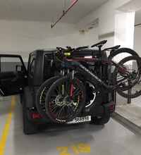 Quadratec Spare Wheel Mounting Bike Rack | Quadratec