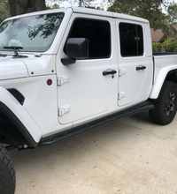 American Trail Products 31190001K Rock Rail Side Steps for 2020 Jeep ...