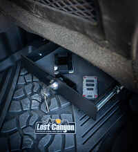Lost Canyon Under Seat Security Box for 18-25 Jeep Wrangler JL Unlimited 4-Door & Gladiator JT ...