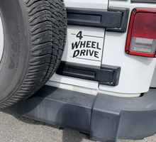 Quadratec Premium Vinyl 4 Wheel Drive Decal | Quadratec