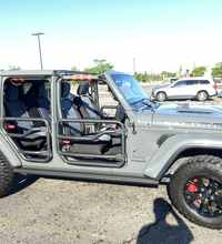Mopar 77072498AC Front and Rear Tube Doors for 18-24 Jeep Wrangler JL ...