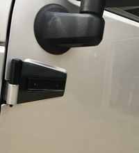 Kentrol Door Hinge Set for 07-18 Jeep Wrangler Unlimited JK 4 Door | Quadratec