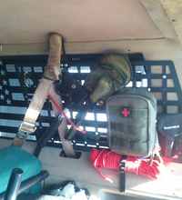 JCR Offroad XJRMP-97-PC Rear Window MOLLE Panel for 84-01 Jeep Cherokee ...