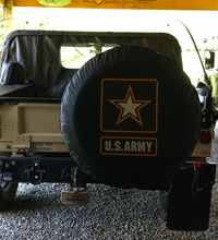 Quadratec U.S. Army Tire Cover | Quadratec