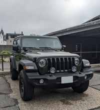 Mopar 82215428 Auxiliary Light Mount Brackets for 18-21 Jeep Wrangler ...