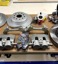 Crown Automotive RT31046 Front Big Brake Kit for 07-18 Jeep Wrangler JK ...