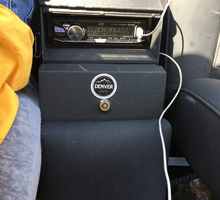 Smittybilt Stereo Security Floor Console for 76-95 Jeep CJ-5, CJ-7 ...