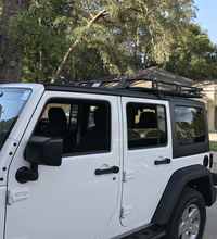 Smittybilt 45454 Defender Roof Rack for 07-17 Wrangler | Quadratec