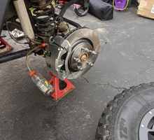 Crown Automotive RT31046 Front Big Brake Kit for 07-18 Jeep Wrangler JK ...