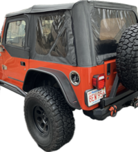 Bushwacker 10920-07 Flat Style Flares for 97-06 Jeep Wrangler TJ ...
