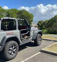 Mopar 77072496AC Front Tube Doors for 18-24 Jeep Wrangler JL | Quadratec