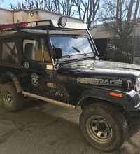 Garvin 34076 Wilderness Expedition Rack for 76-86 Jeep CJ-7 | Quadratec