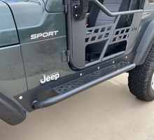Fishbone Offroad Rock Sliders for 97-06 Jeep Wrangler TJ | Quadratec