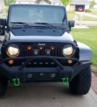 Quadratec Pre-Runner LED Light Bar Kit for 07-18 Jeep Wrangler JK ...